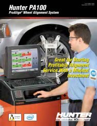 Hunter 811 Alignment System