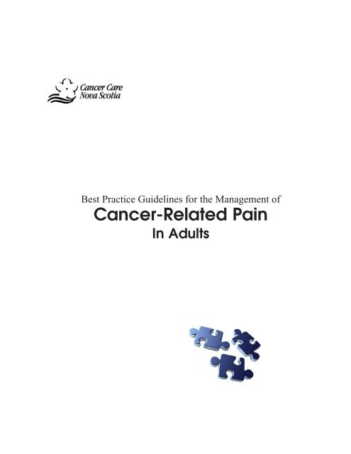 Guidelines for the Management of Cancer-Related Pain in Adults