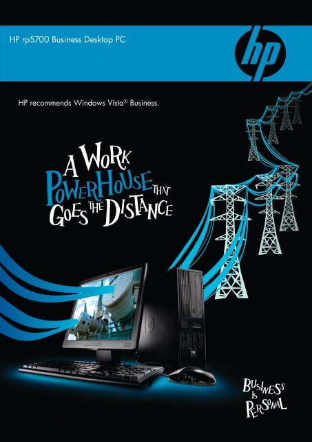 HP rp5700 Business Desktop PC