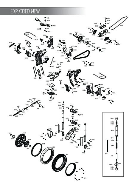 Exploded view - Atomik RC VMX Dirtbike - HRC Distribution