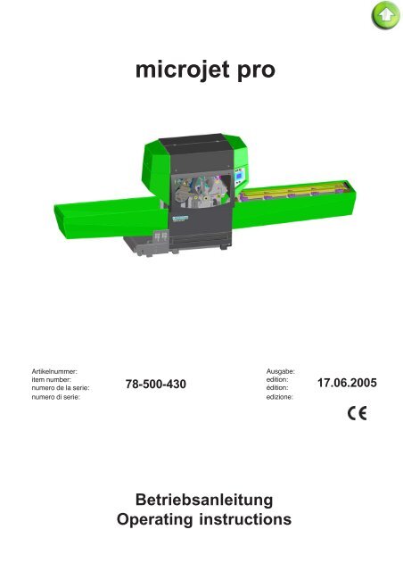 microjet pro - Wintersteiger