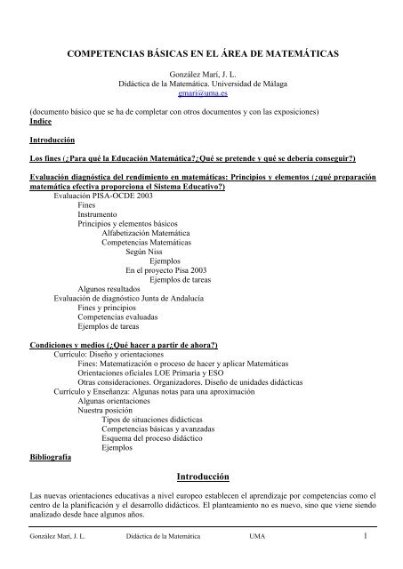 Competencias BÃ¡sicas y MatemÃ¡ticas - CPR Ceuta