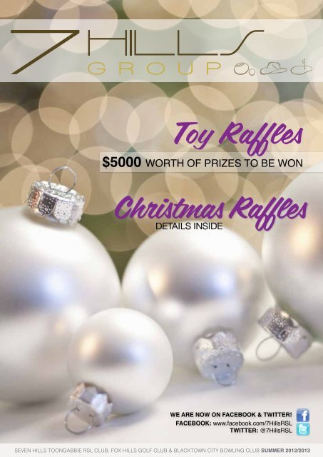 Christmas Raffles Toy Raffles - Seven Hills Toongabbie RSL