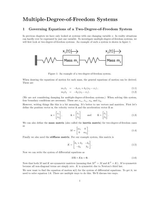 Multiple Motion Examples Multiple Motion Examples