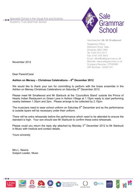 Ashton on Mersey - Sale Grammar School