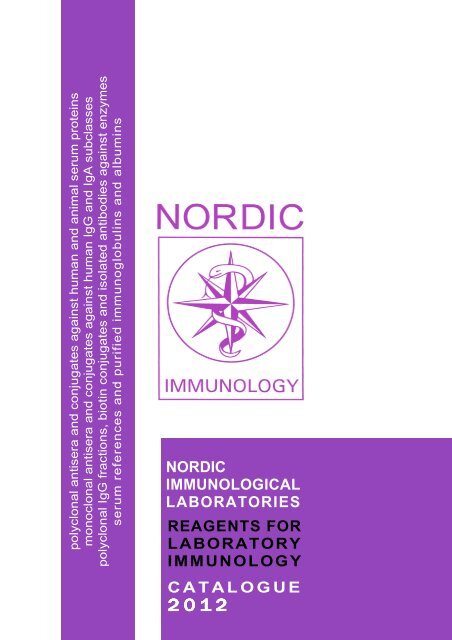 nordic immunological laboratories reagents for laboratory ... - MGP