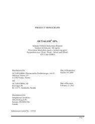 Octaplex® Reconstitution Instructions