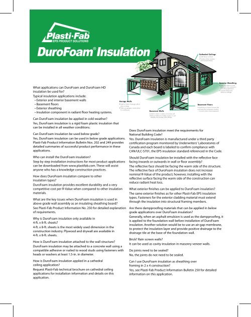 Does DuroFoam insulation meet the requirements for National ...