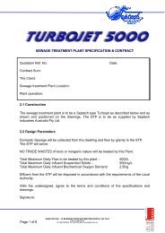 Turbojet 2000 (Sheet 1 of 3) In-Line Configuration - Icon-Septech
