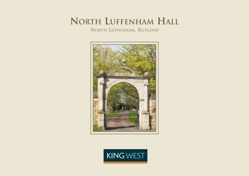 NORTH LUFFENHAM HALL