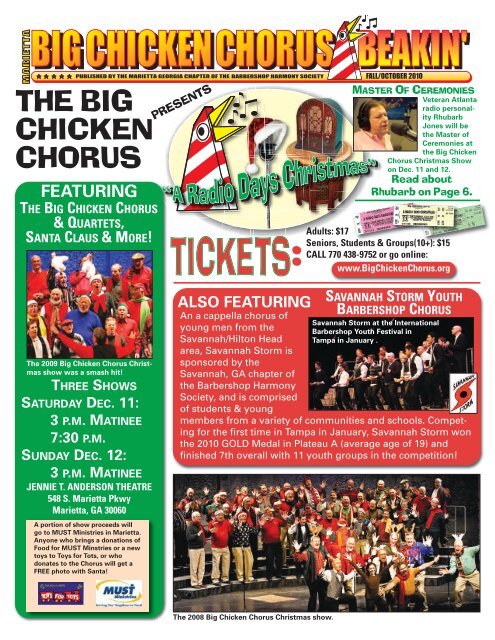 Beakin - October 2010 - Big Chicken Chorus