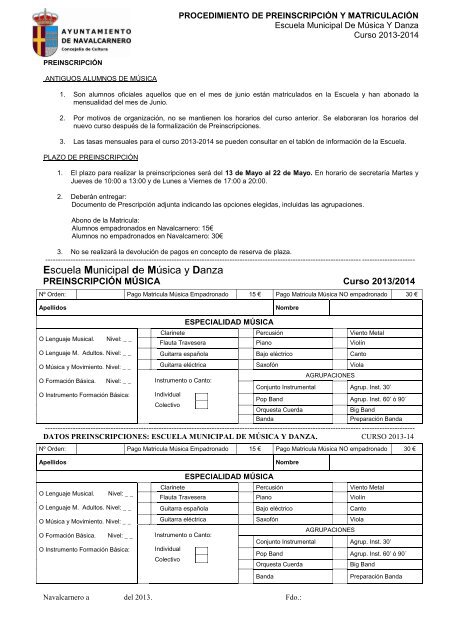 Formularios De La Escuela De Baile Padre Hija Vania Masías, La Mujer