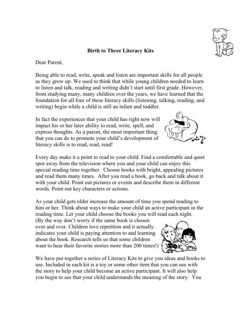Letter to Parent