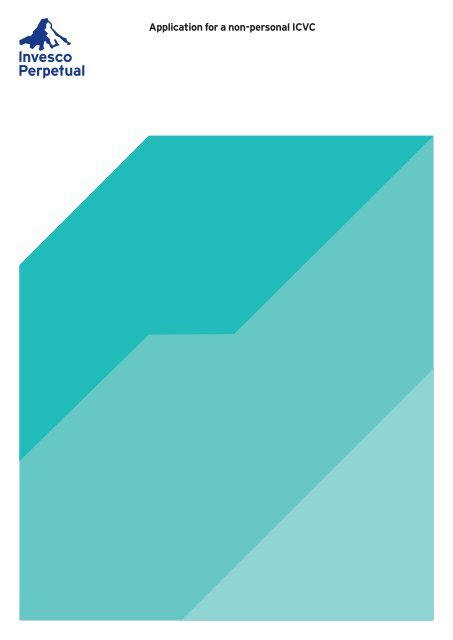 ICVC Non-Personal Application Form - Invesco Perpetual