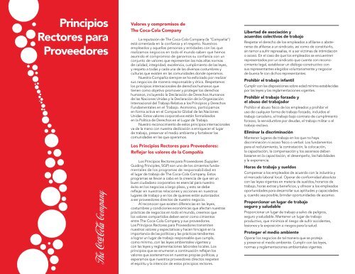 SGP Brochure (PDF) - Coca-Cola