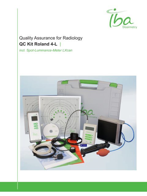 QC Kit Roland 4-L - IBA Dosimetry
