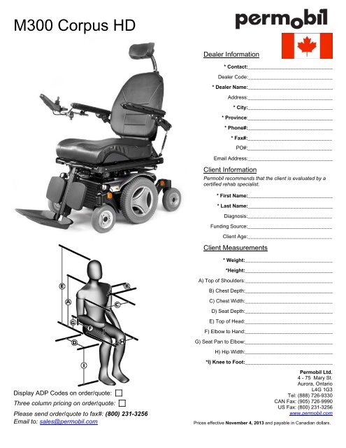 Manual De Permobil M300 Hd Permobil M300 Service Manual.pdf