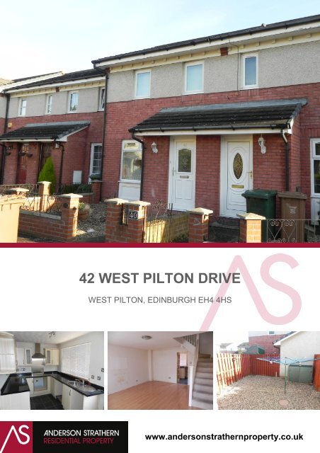 42 WEST PILTON DRIVE - Anderson Strathern.....