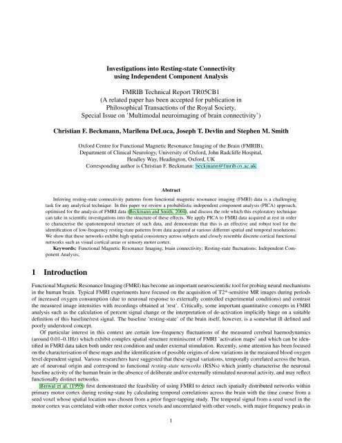 1 Introduction - Research Imaging Institute