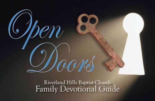 Family Devotional Guide (PDF) - Riverland Hills Baptist Church