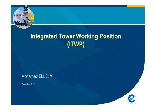 Integrated Tower Working Position - EUROCONTROL Experimental ...