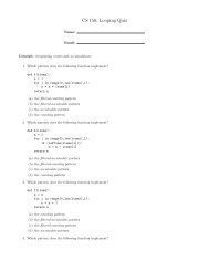 sample quiz