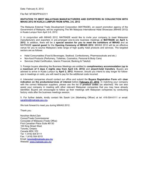 tentative program - Toronto Board of Trade