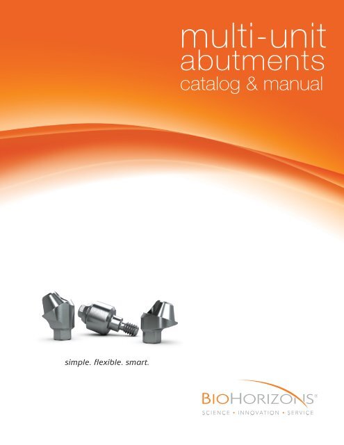 Multi-unit abutments - BioHorizons