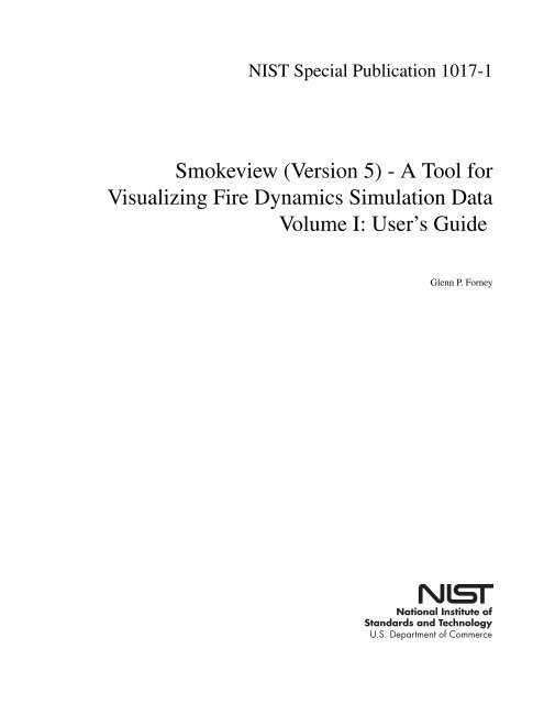 User's Guide for Smokeview Version 5 - A Tool for ... - fds-smv