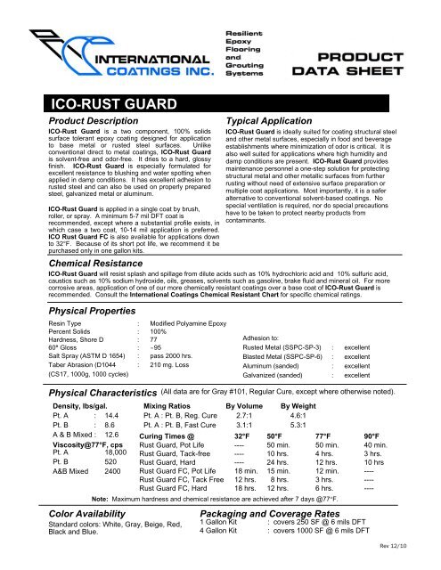 ICO-RUST GUARD - International Coatings