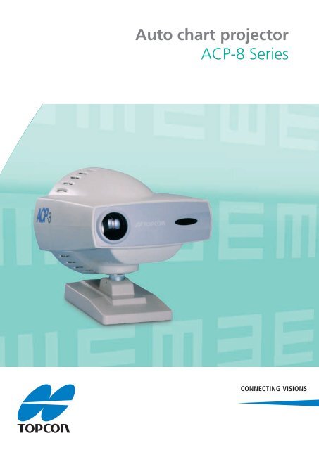 Auto chart projector ACP-8 Series - Topcon