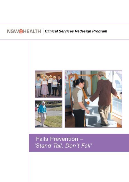 Falls Prevention - Stand Tall, Don't Fall' Model of Care - ARCHI