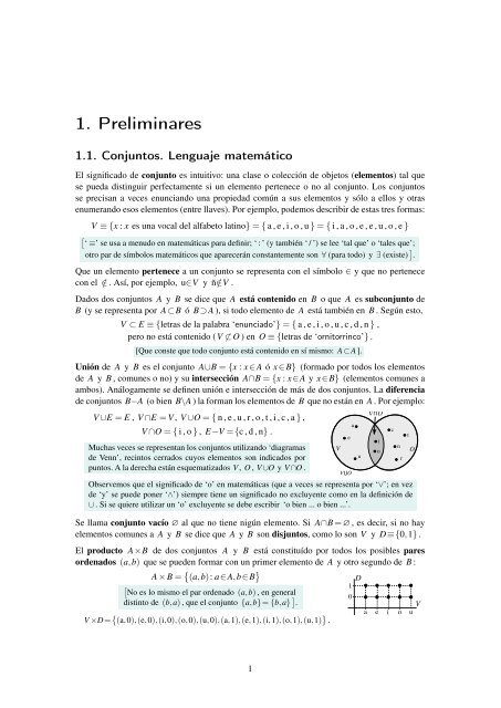 1. Preliminares
