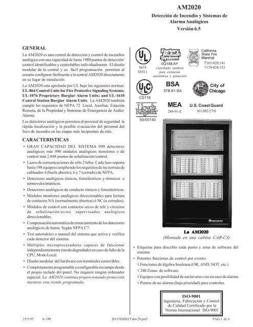AM2020/AFP1010 - Notifier