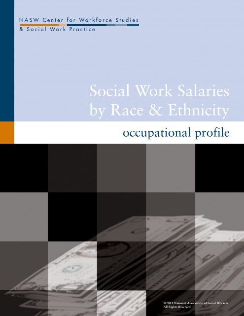 Social Work Salaries by Race & Ethnicity - Center for Workforce ...