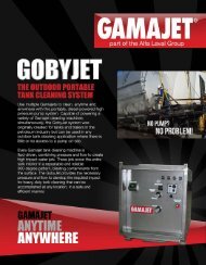 Gamajet IX Tote Blaster - Gamajet Cleaning Systems