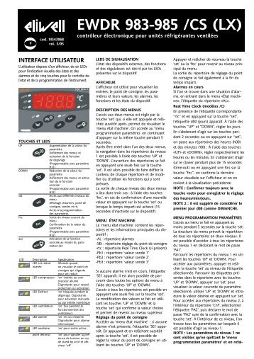 37 free Magazines from ELIWELL.EU