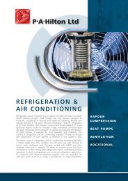 Air Conditioning Laboratory Unit A660 - PA Hilton