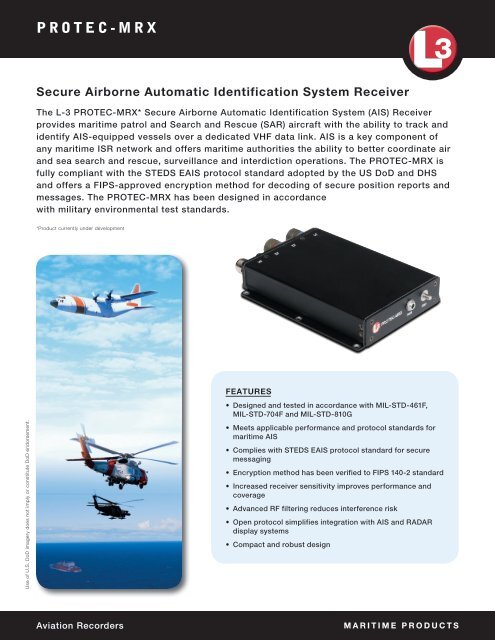 Protec-MrX - L-3 Aviation Recorders