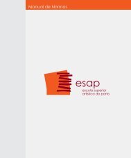 STUDENT APPLICATION FORM - ESAP