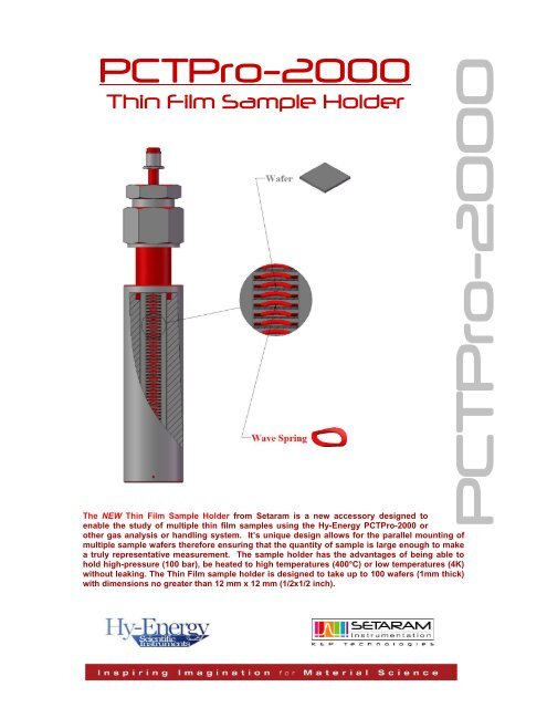 PCTPro-2000 - Setaram