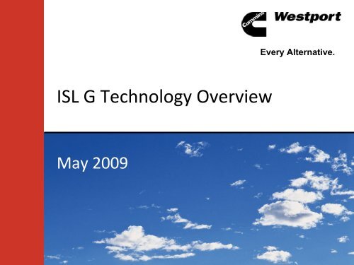ISL G Technology Overview