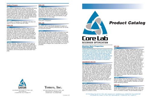 Product Catalog