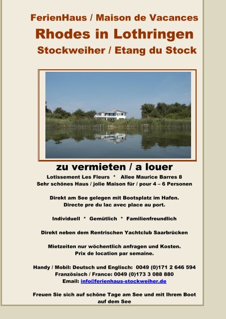 Rhodes in Lothringen - Rhodes Lorraine