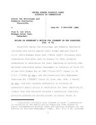 motion to alter/amend the judgment - Connecticut Employment Law ...