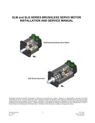 GSX and GS SERIES LINEAR ACTUATOR INSTALLATION ... - Exlar