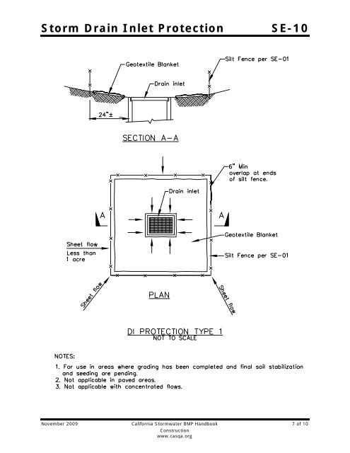 Storm Drain Inlet Protect