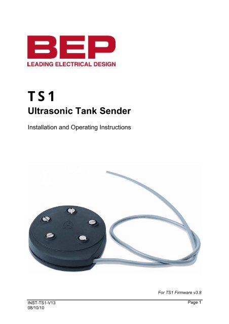 Ultrasonic Tank Sender