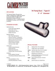 Fenwal Model 923 Datasheet (2 pages, 0.6MB) - Gaumer