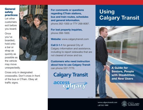 Transit Safety - Calgary Transit